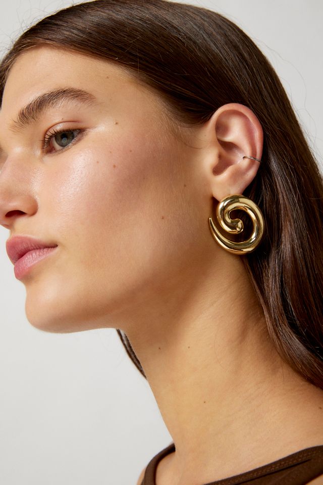Puffy Swirl Earring | Urban Outfitters Canada