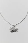 '90s Silver-Plated Mom Nameplate Necklace | Urban Outfitters