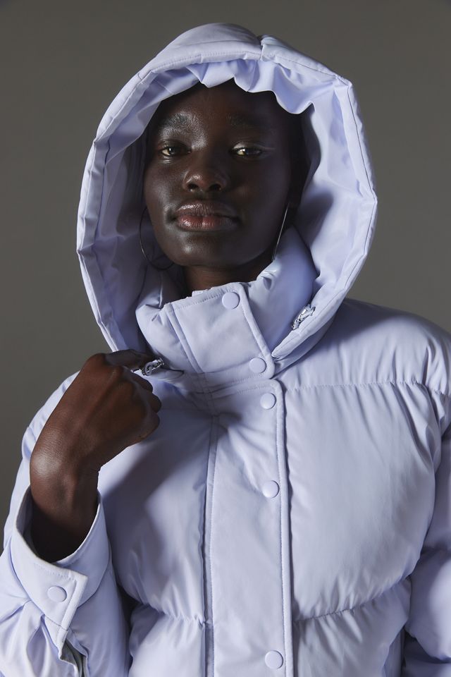 Silence + Noise Roy Shiny Puffer Jacket | Urban Outfitters