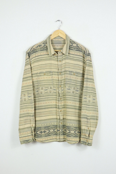 Vintage Pattern Button-Down Shirt | Urban Outfitters