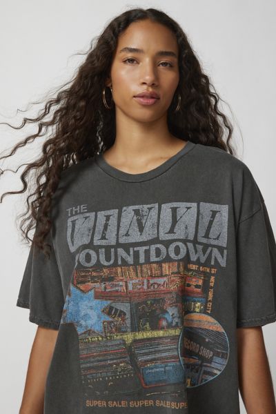 Record Store T-Shirt Dress | Urban Outfitters Record Store T-Shirt Dress | Urban Outfitters