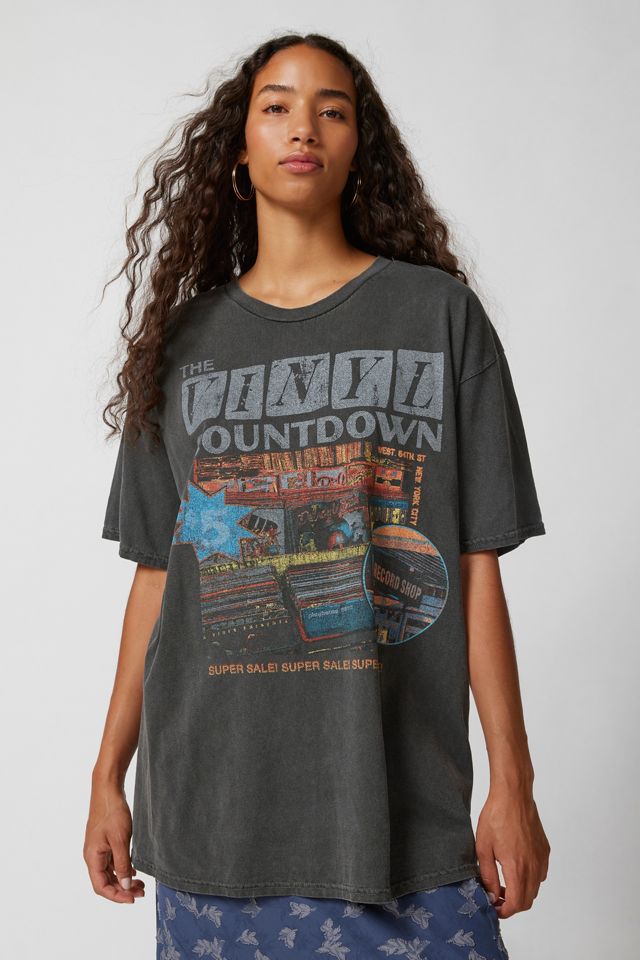 Record Store T-Shirt Dress | Urban Outfitters