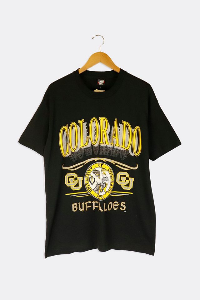 Vintage NCAA Colorado Buffaloes Football Graphic T Shirt | Urban Outfitters