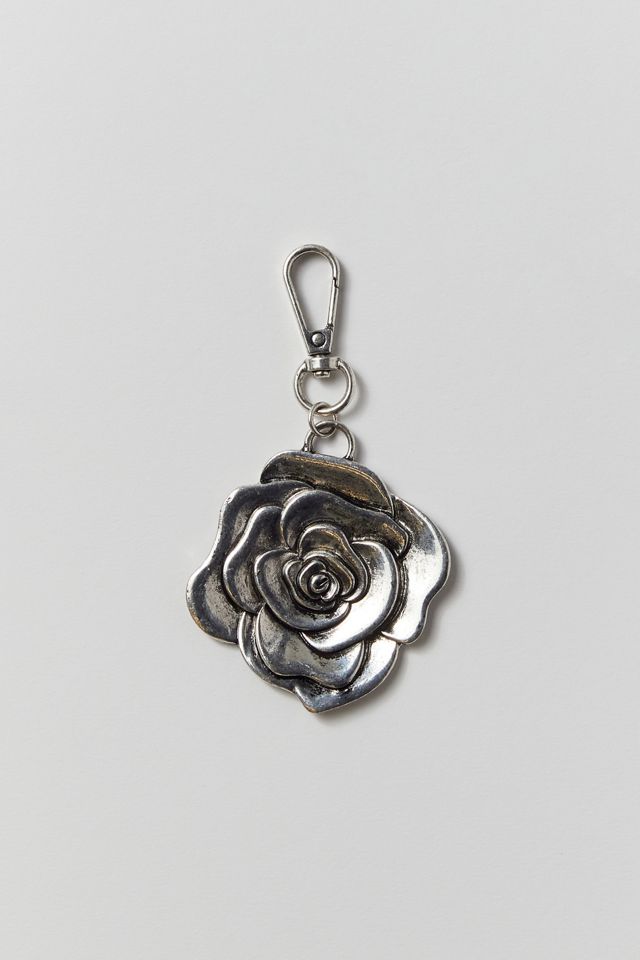 Kimchi Blue Rosette Keychain | Urban Outfitters Canada