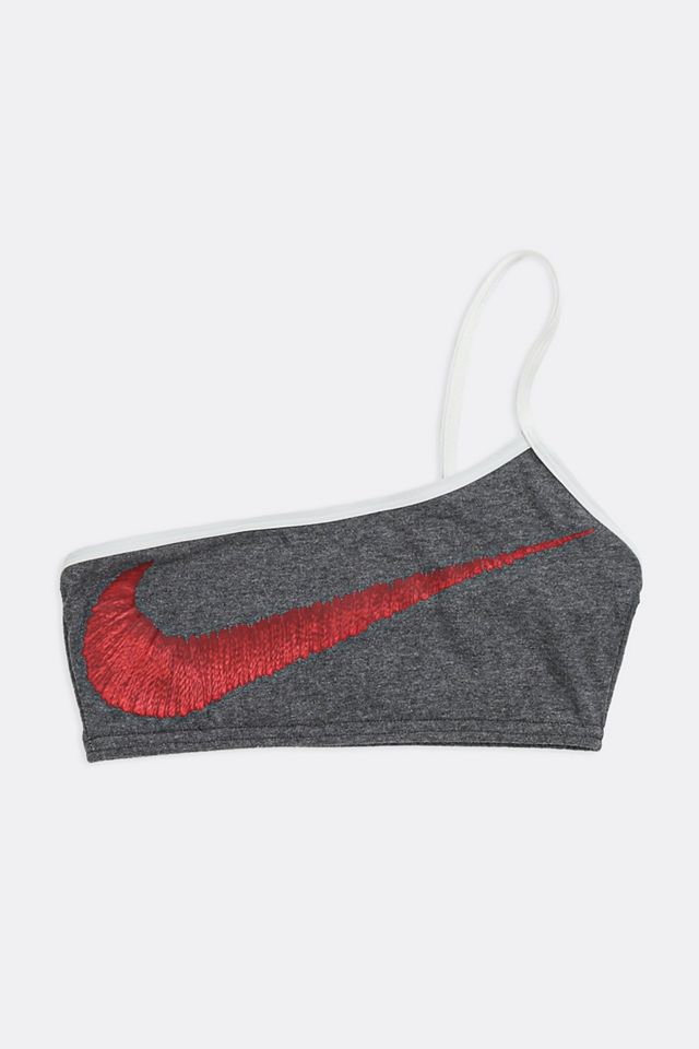 Frankie Collective Rework Nike One Shoulder Bra Top | Urban Outfitters