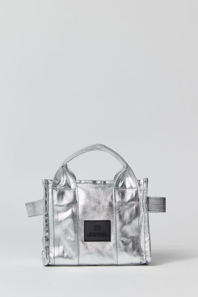 BDG Serena Coated Denim Mini Tote Bag | Urban Outfitters