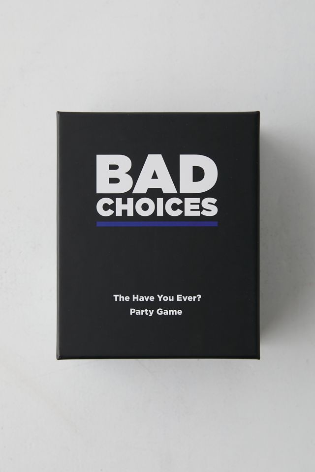 Bad Choices Party Game | Urban Outfitters
