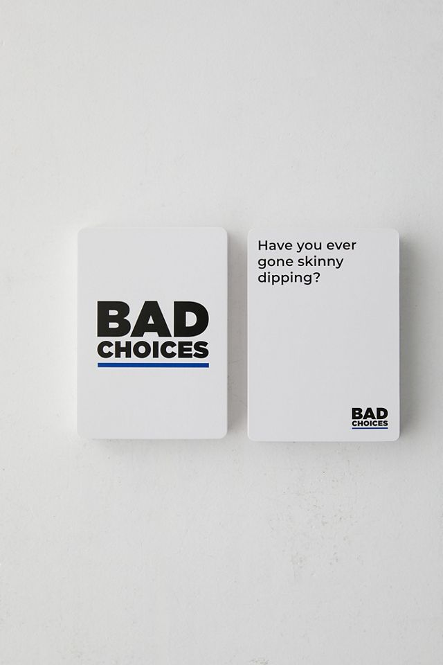 Bad Choices Party Game | Urban Outfitters