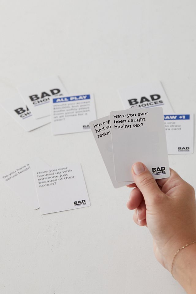 Bad Choices Party Game | Urban Outfitters