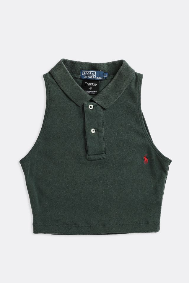 Rework Polo Collared Tank 050 | Urban Outfitters