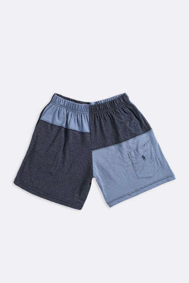 Frankie Collective Rework Polo Patchwork Tee Shorts 019 | Urban Outfitters