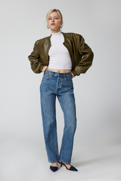 Pistola Cassie High-Waisted Straight Jean - Illuminating Indigo | Urban ...