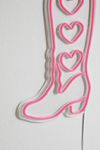 Cowgirl Boot Neon Sign | Urban Outfitters