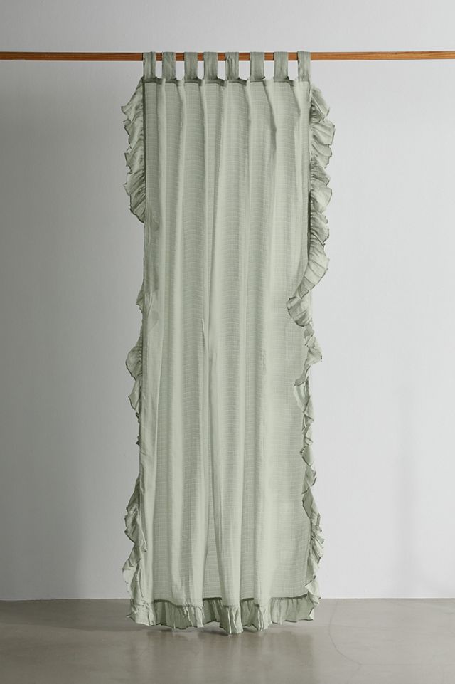 Ruffle Gauze Window Panel | Urban Outfitters