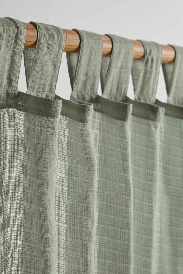 Ruffle Gauze Window Panel | Urban Outfitters