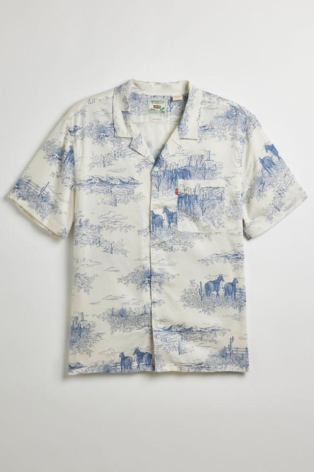 Levi’s® The Sunset Camp Collar Short Sleeve Button-Down Shirt | Urban ...