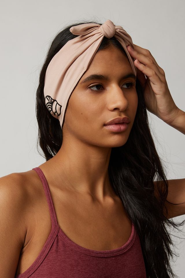 You Go Natural Active Tie Headband | Urban Outfitters Canada