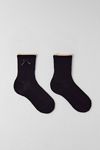 Rosette Pointelle Crew Sock | Urban Outfitters