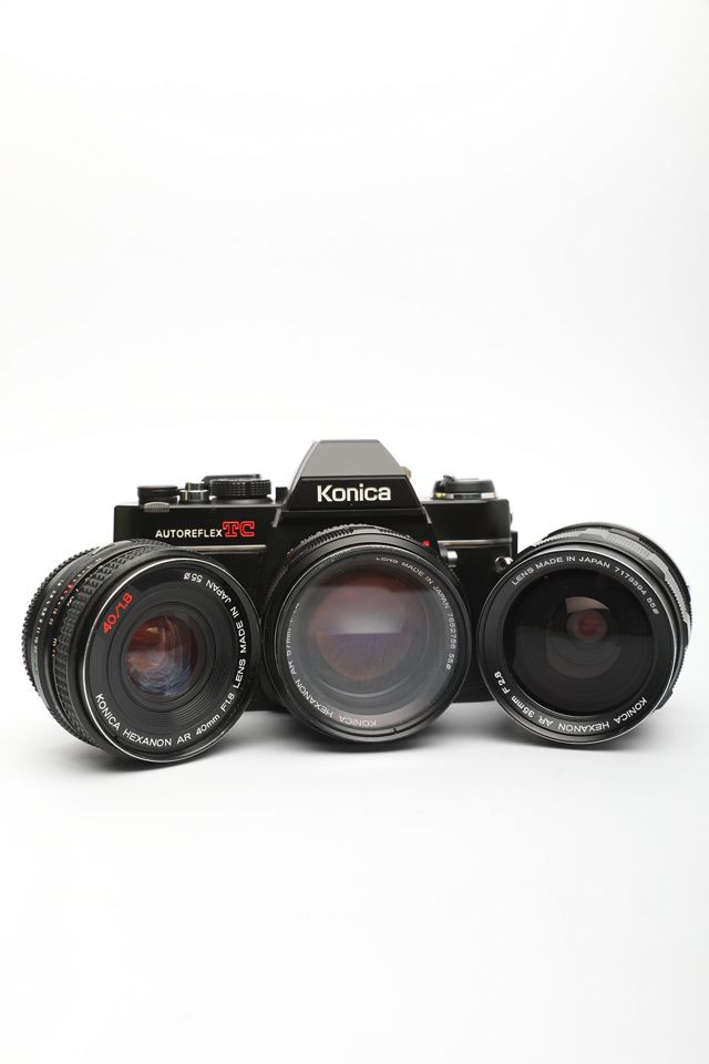 Acme Camera Co. Vintage Konica AutoReflex TC Film Camera and Lens Set ...