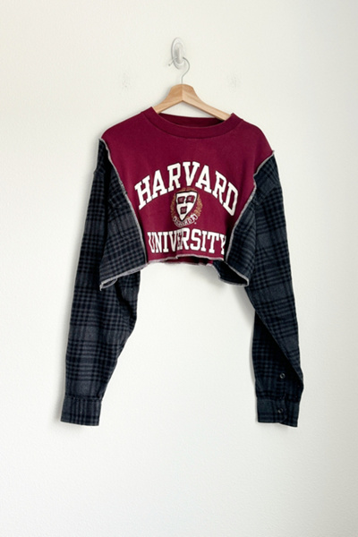 Vintage Reworked Harvard Top | Urban Outfitters