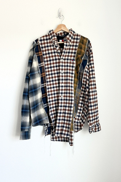 Vintage Reworked Tommy Hilfiger Flannel | Urban Outfitters
