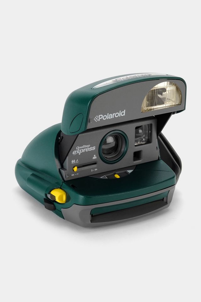 Polaroid Green Autofocus Express Vintage 600 Instant Camera Refurbished ...