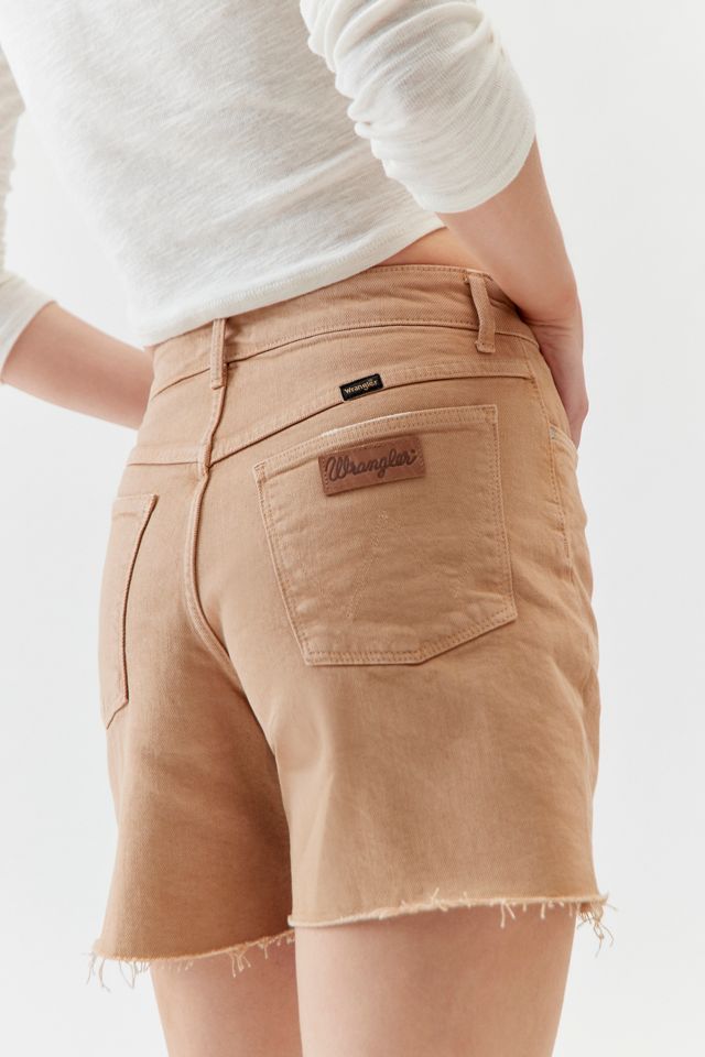 Wrangler High-Rise Denim Short | Urban Outfitters