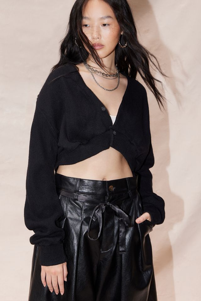 Urban Renewal Remade Cropped Golf Cardigan | Urban Outfitters