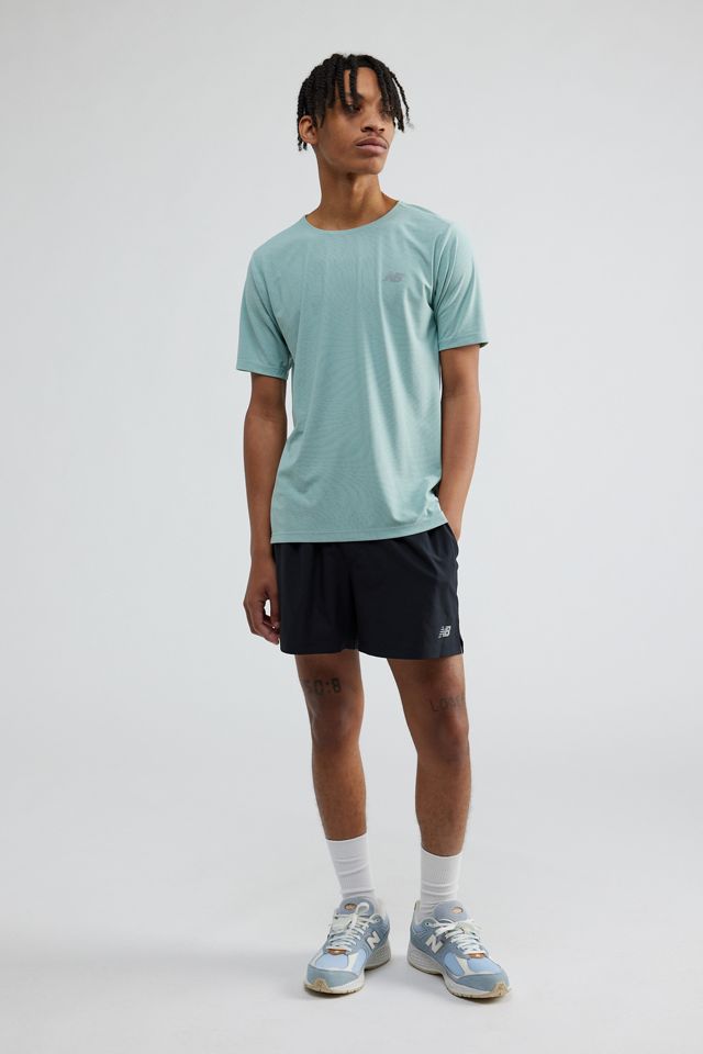New Balance Jacquard Athletic Tee | Urban Outfitters