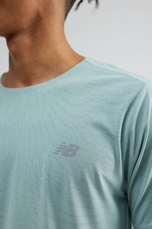 New Balance Jacquard Athletic Tee | Urban Outfitters