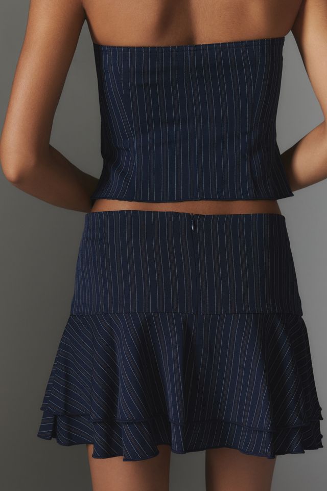 Motel Randu Rosette Mini Skirt Urban Outfitters