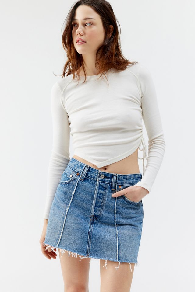 Levi’s® Recrafted Icon Denim Mini Skirt | Urban Outfitters