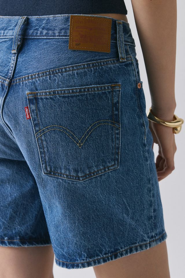 Levi's® 501 Mid-Thigh Cutoff Denim Short | Urban Outfitters Levi's® 501 Mid-Thigh Cutoff Denim Short | Urban Outfitters
