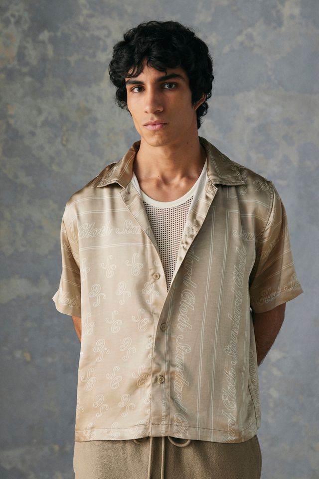 Standard Cloth Resort Satin Shirt | Urban Outfitters