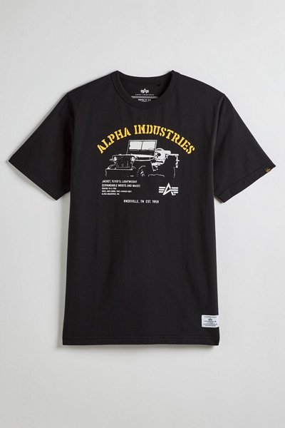 Alpha Industries Jeep Tee | Urban Outfitters