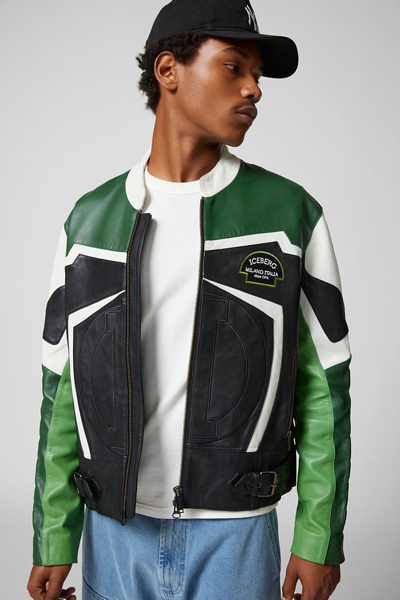 ICEBERG Leather Biker Jacket | Urban Outfitters