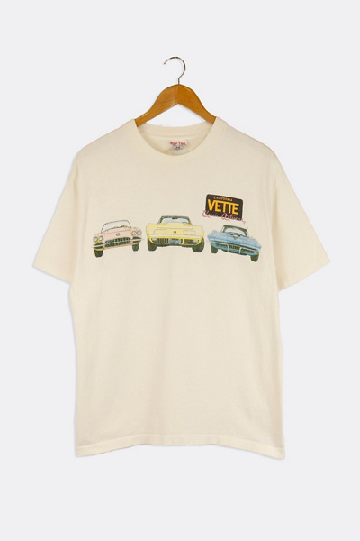 Vintage 1988 California Vette Classic Car Artwear T Shirt | Urban ...