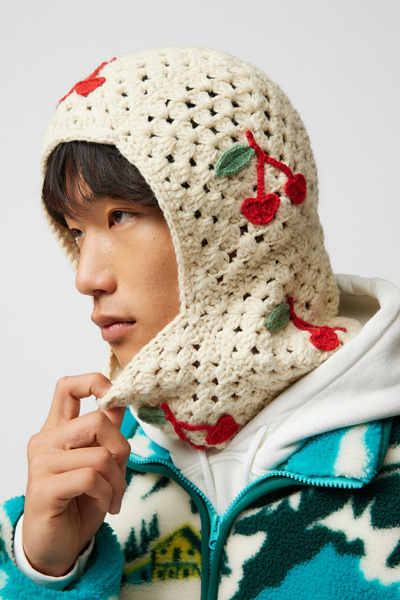Cherry Crochet Balaclava | Urban Outfitters