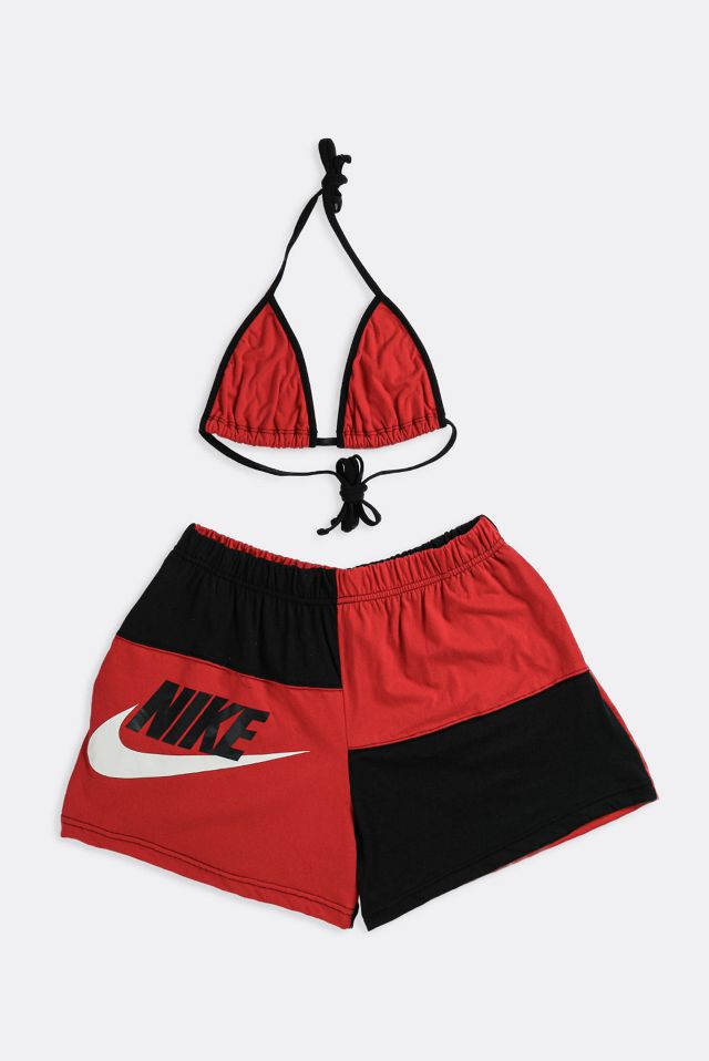 Frankie Collective Rework Nike Patchwork Tee Shorts Set 252 | Urban ...