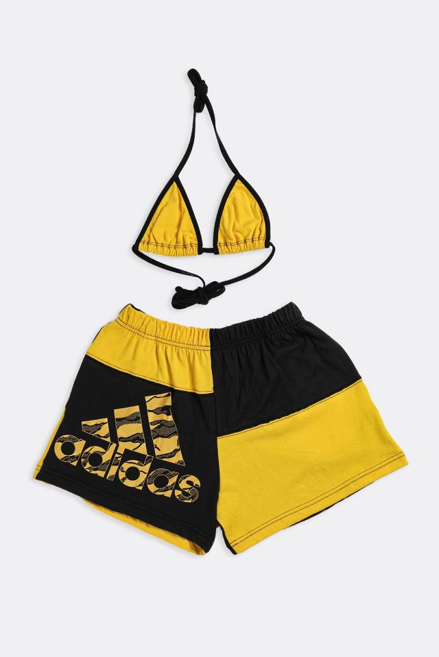 Frankie Collective Rework Adidas Patchwork Tee Shorts Set 123 | Urban ...