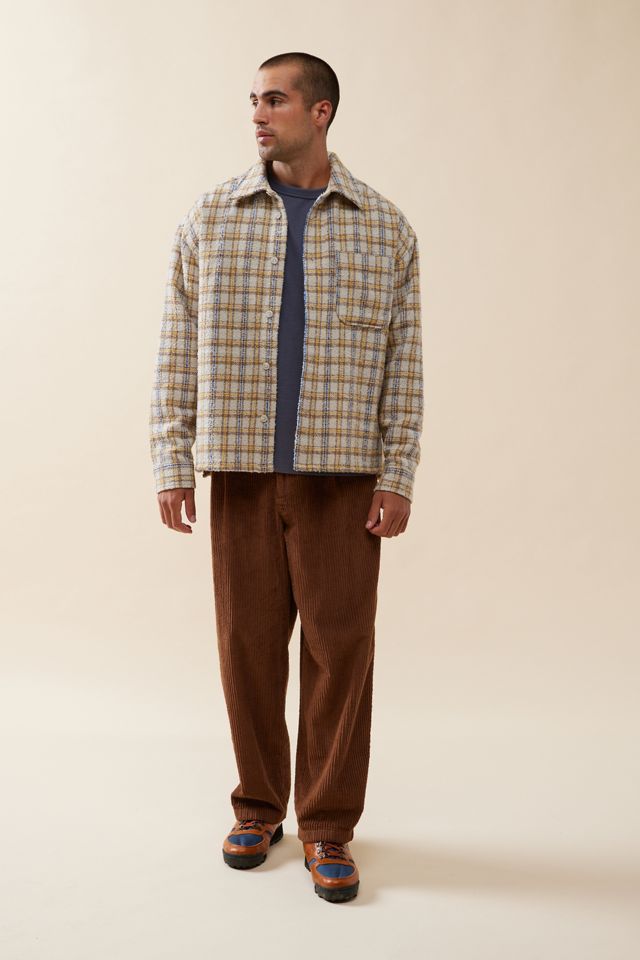 UO Con Boucle Overshirt | Urban Outfitters