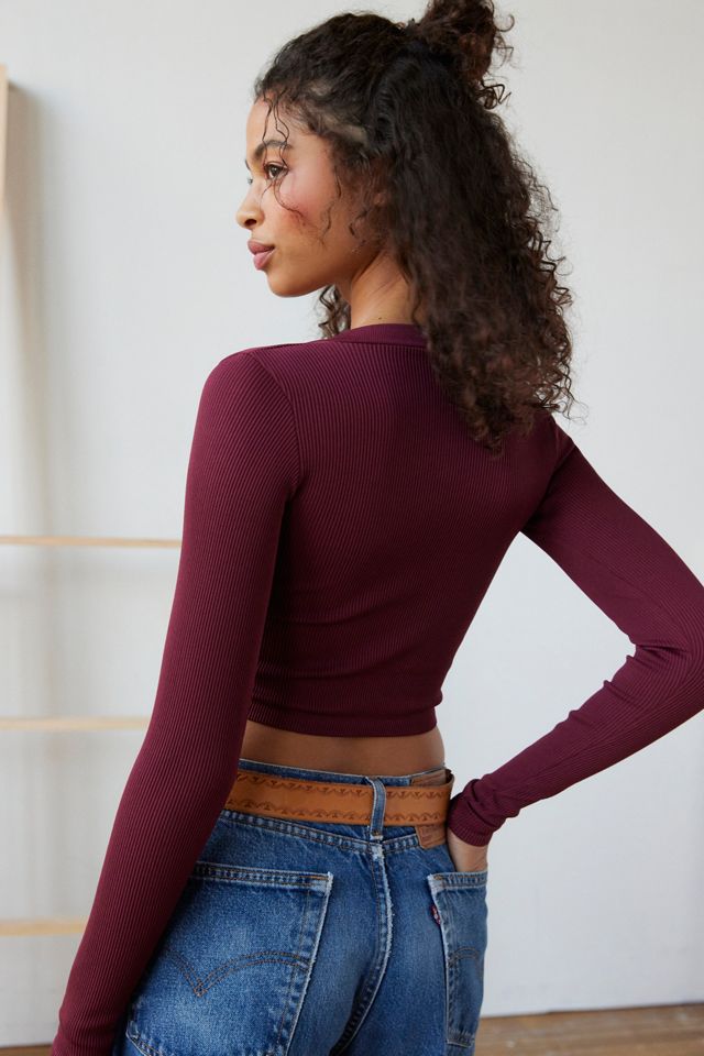 Out From Under Hadley Seamless V-Neck Top | Urban Outfitters