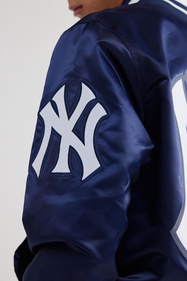 Pro Standard New York Yankees Satin Varsity Jacket | Urban Outfitters