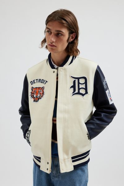 Pro Standard MLB Detroit Tigers Team Logo Varsity Jacket | Urban Outfitters