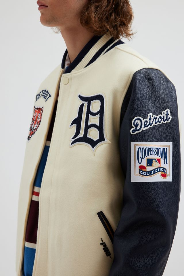Pro Standard MLB Detroit Tigers Team Logo Varsity Jacket | Urban ...