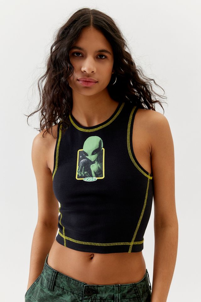 WORSHIP SUPPLIES Grey Matter Alien Tank Top | Urban Outfitters