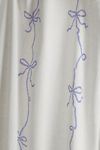 Lacey Bows Shower Curtain | Urban Outfitters