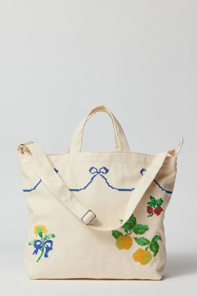 BAGGU Cross Stitch Horizontal Duck Bag | Urban Outfitters