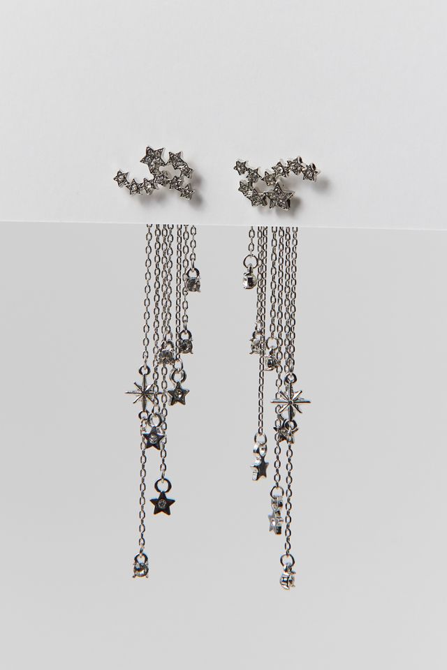 Falling Stars Front/Back Earring | Urban Outfitters Canada