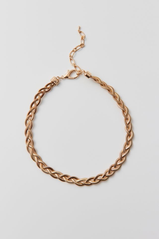 Braided Statement Chain Necklace | Urban Outfitters